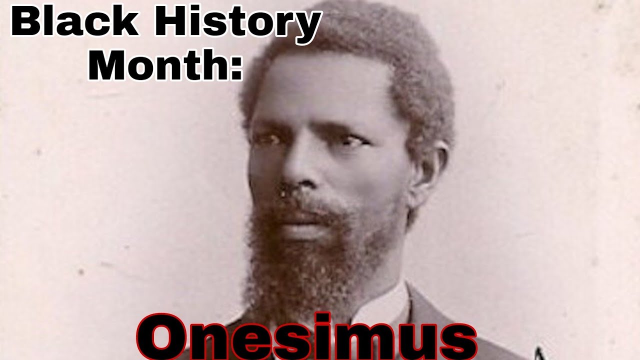 Black History Month : Onesimus and The Smallpox Pandemic - YouTube