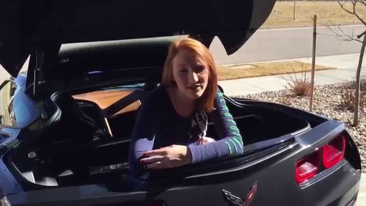 Closing a C7 Stingray Hatch Correctly - YouTube