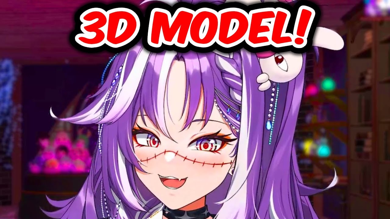 Michi Mochievee Debuts and already has a 3D Model! - YouTube