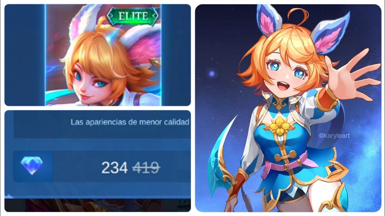 Comprando la Skin de Joy Elite Protector Real más barata 😗 | MLBB ...