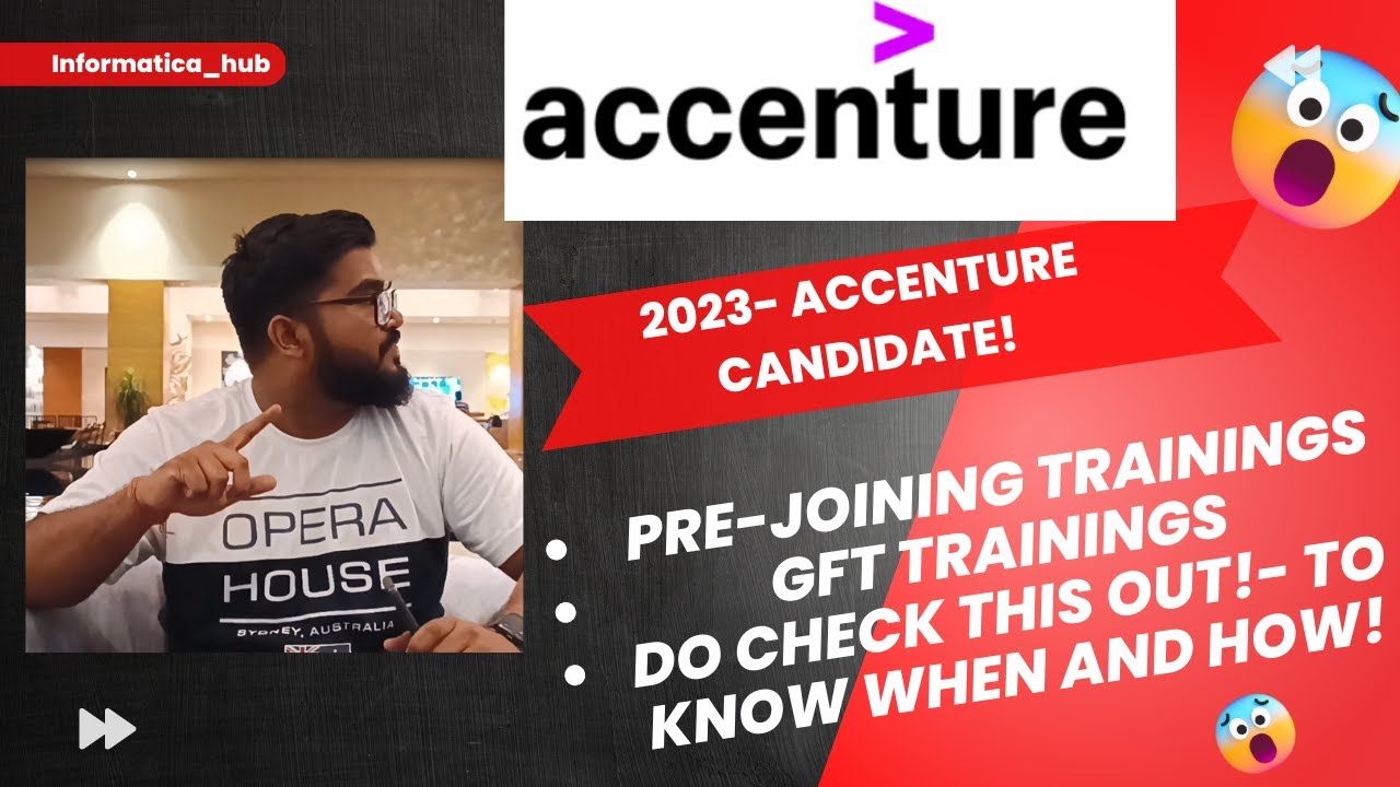 Accenture Trainings for 2023 Candidates! Things you should take care ...
