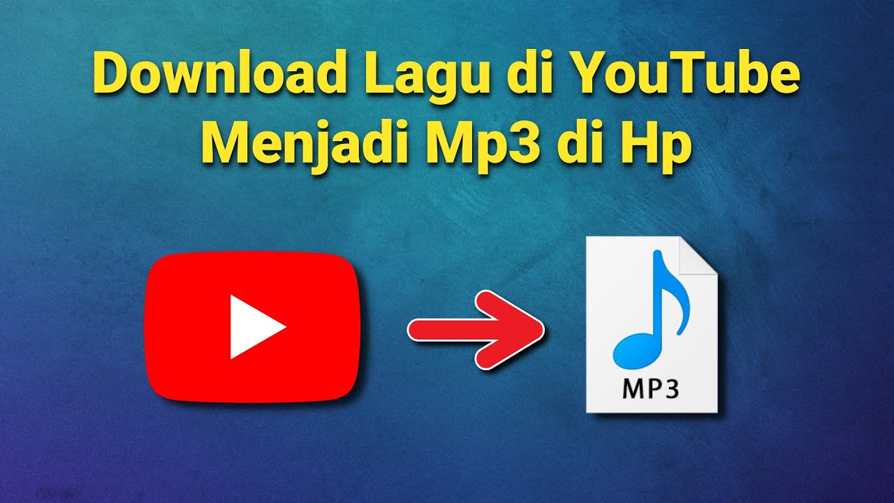 Cara Download Musik di YouTube Menjadi Mp3 - YouTube
