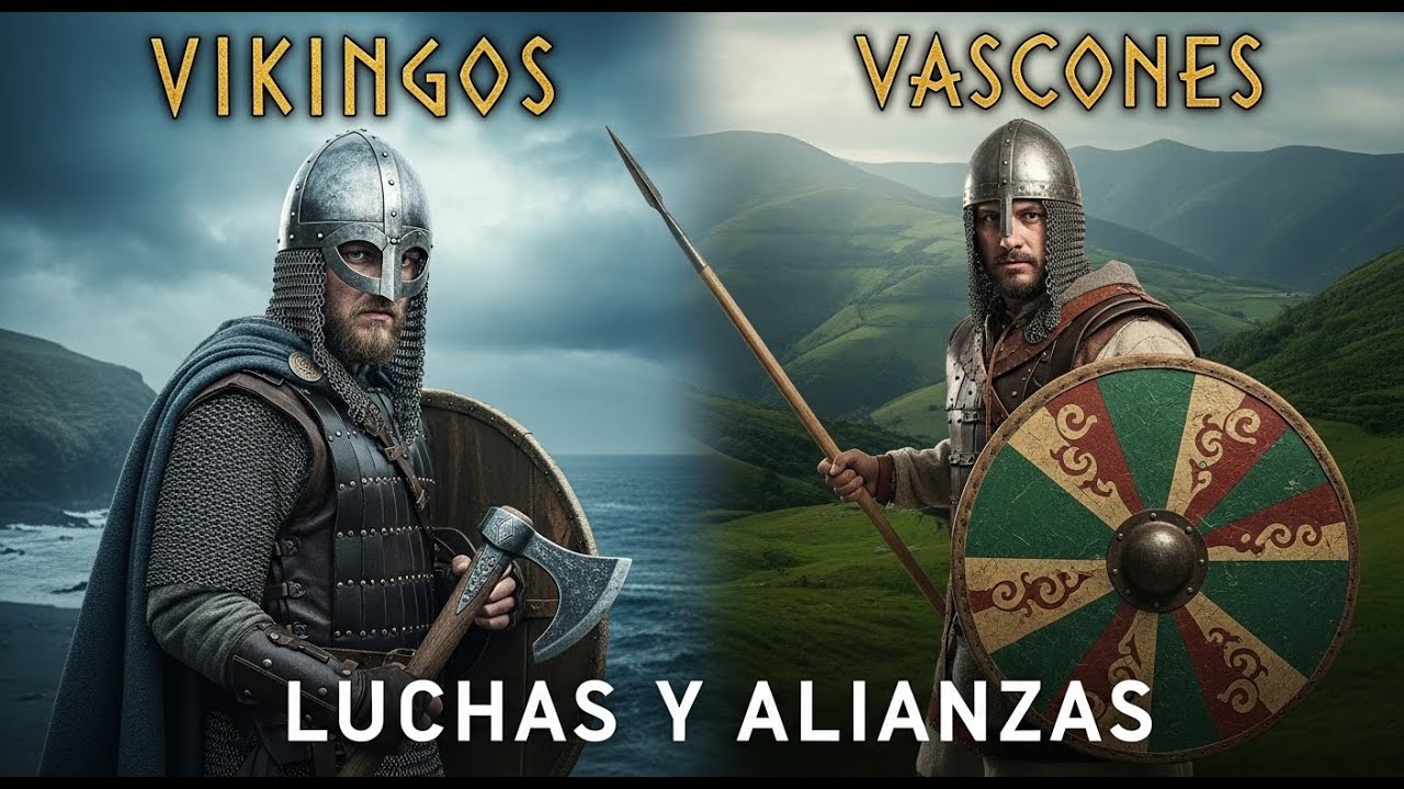⚔️ VASCONES y VIKINGOS: Historia de sus LUCHAS y Alianzas - YouTube