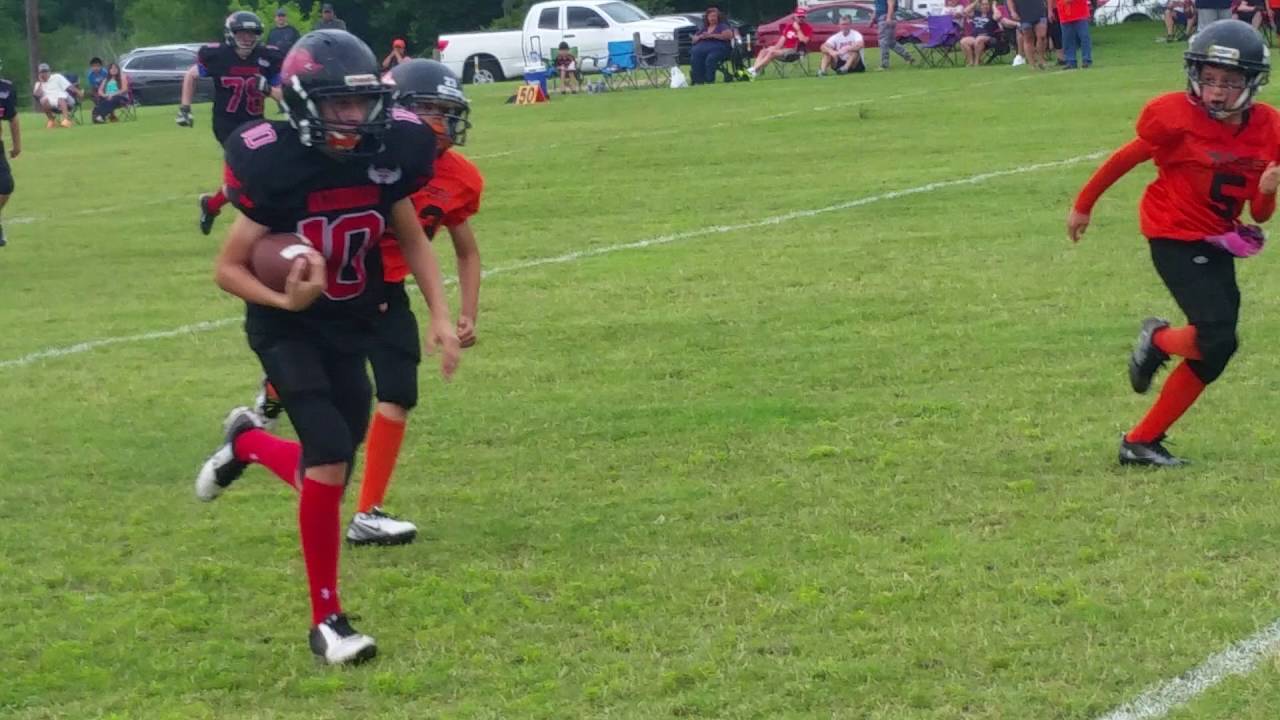 Kyle goes for 42 yards TO THE HOUSE! - YouTube