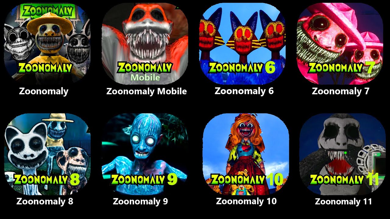 Zoonomaly,Zoonomaly Mobile,Zoonomaly Official GamePlay,Zoonomaly 6 to ...