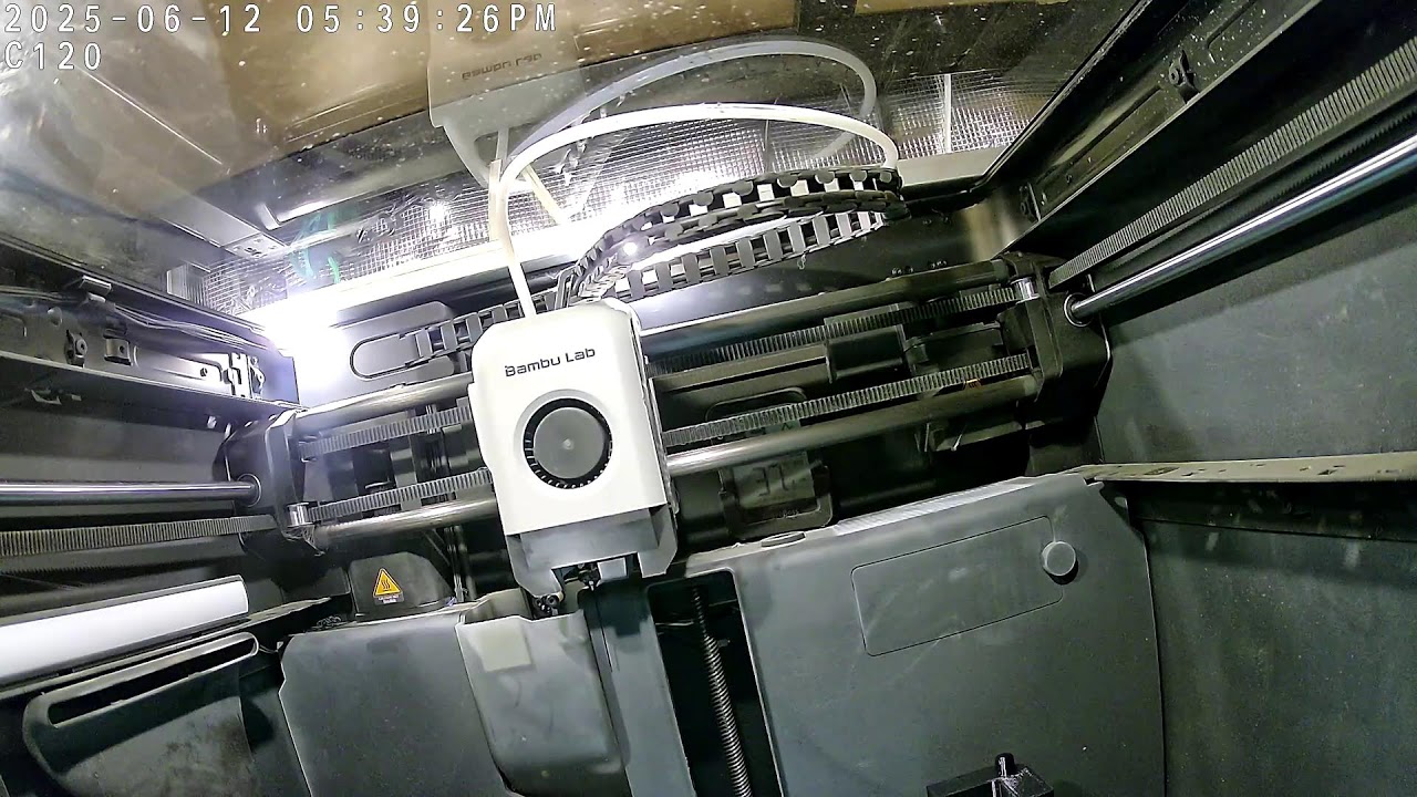 Bambu Labs P1S Live print farm - YouTube