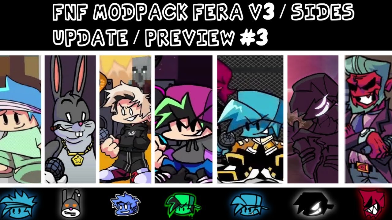 FnF Modpack Fera V3 / Side Update / Preview #3 - YouTube
