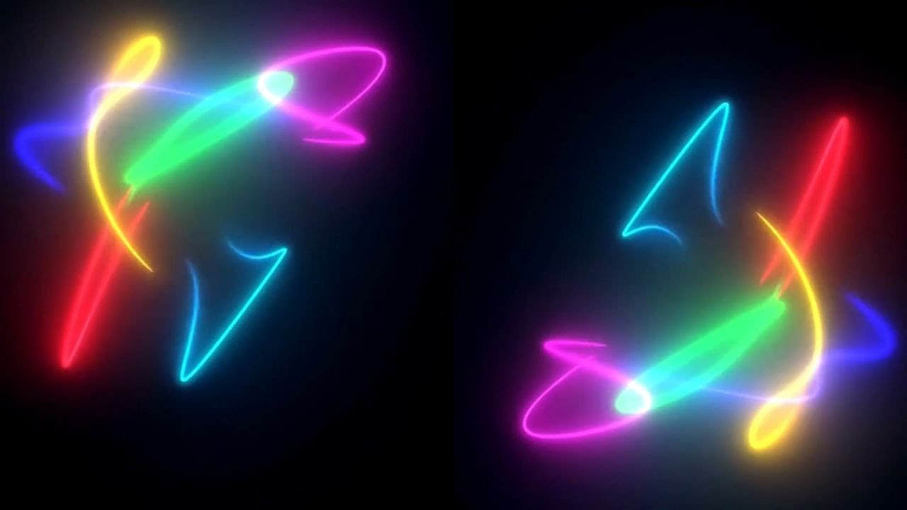 Colorful Club Lights Night Neon Party for Room - YouTube