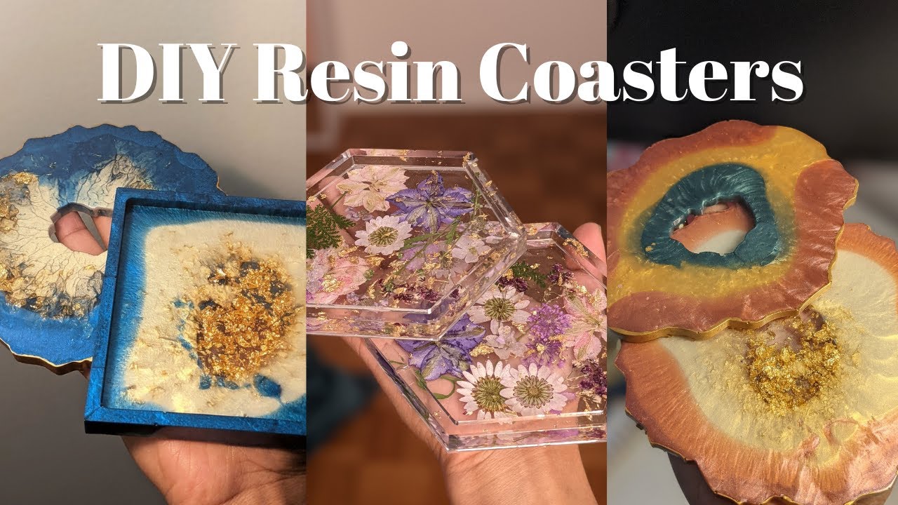 Resin coasters | DIY with Meg - YouTube