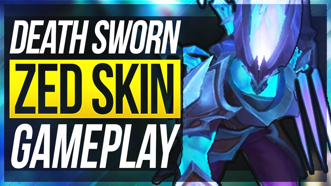 PAY 2 WIN SKIN? - New Death Sworn Zed Gameplay - League of Legends ...