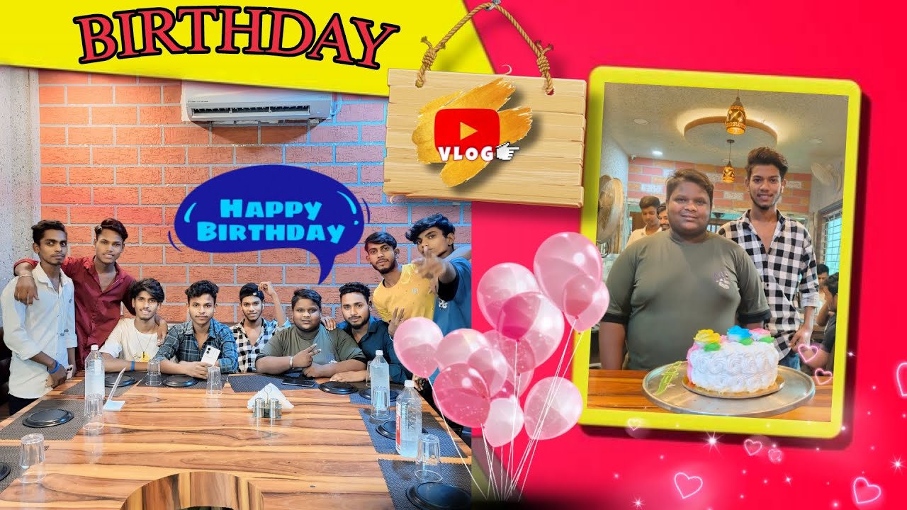 Birthday Vlog 🎉🎂 // OMG itna kharcha birthday me 🥵😭 #mrmanjayrenj - YouTube