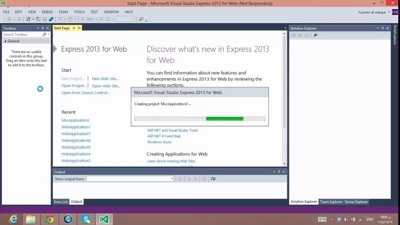 14 # Create facebook application in visual studio - انشاء تطبيق على ...