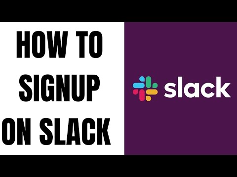 How to Sign Up and Login to Slack - YouTube