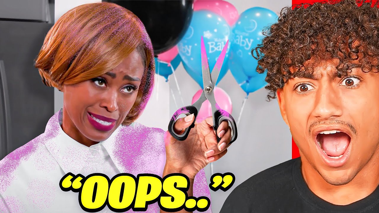 MEAN LADY RUINS GENDER REVEAL.. - YouTube