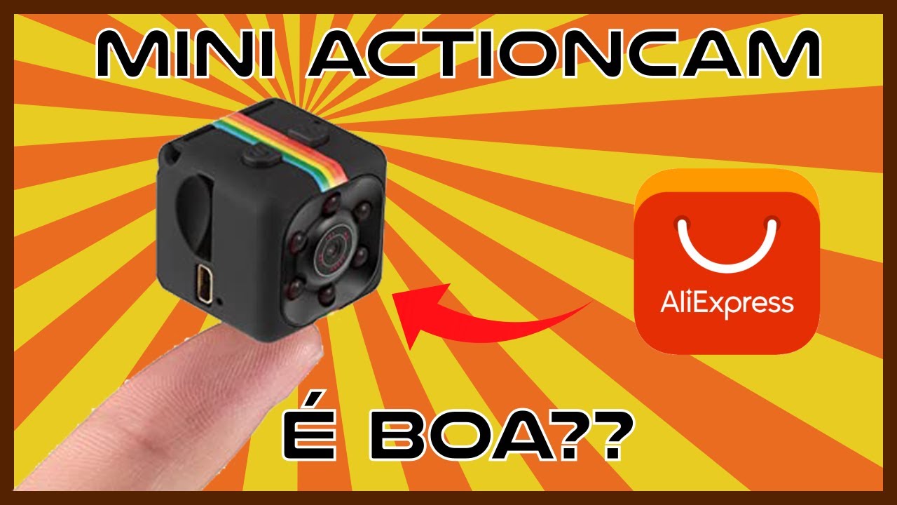 MINI CAMERA DA ALIEXPRESS É BOA?? | TESTANDO MINI ACTION CAM!! - YouTube