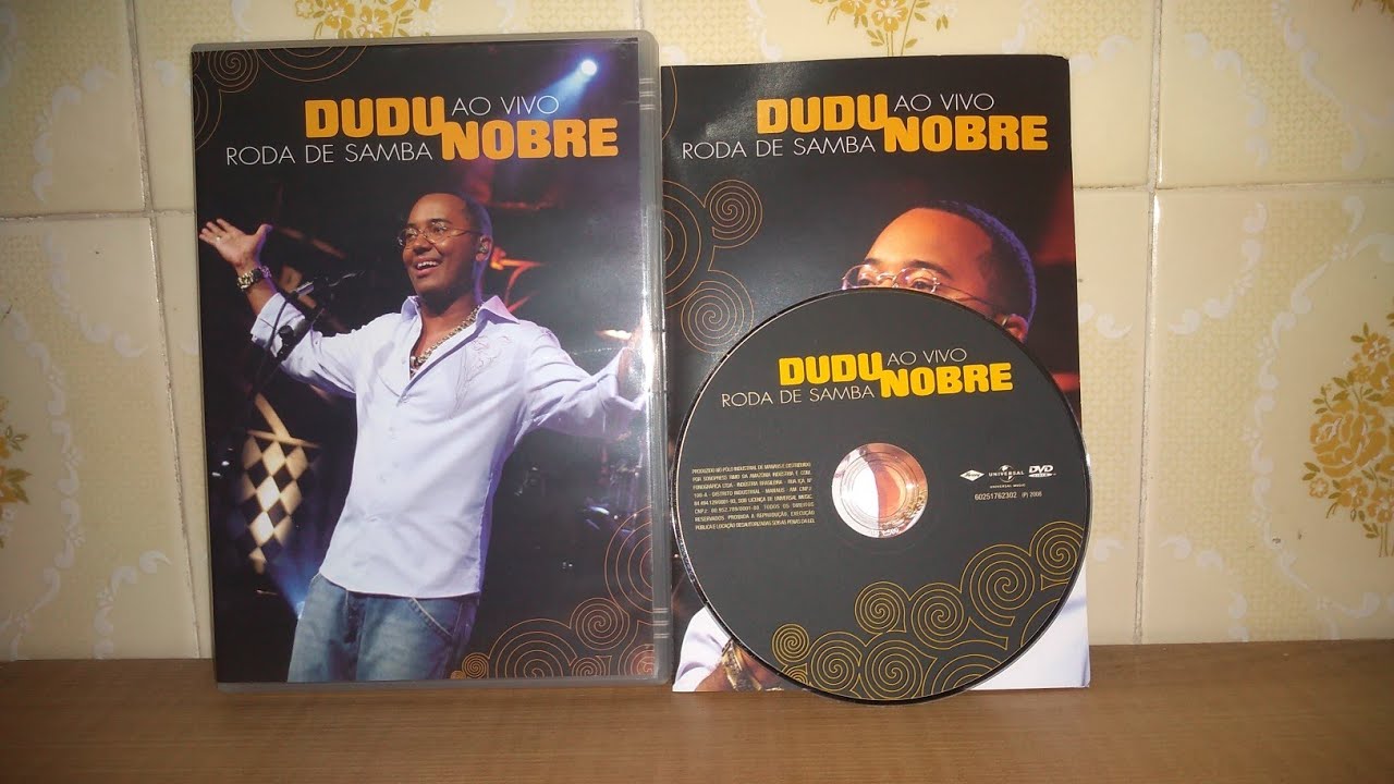 Unboxing DVD - Dudu Nobre Roda De Samba Ao Vivo | Capa, Encarte Disco e ...