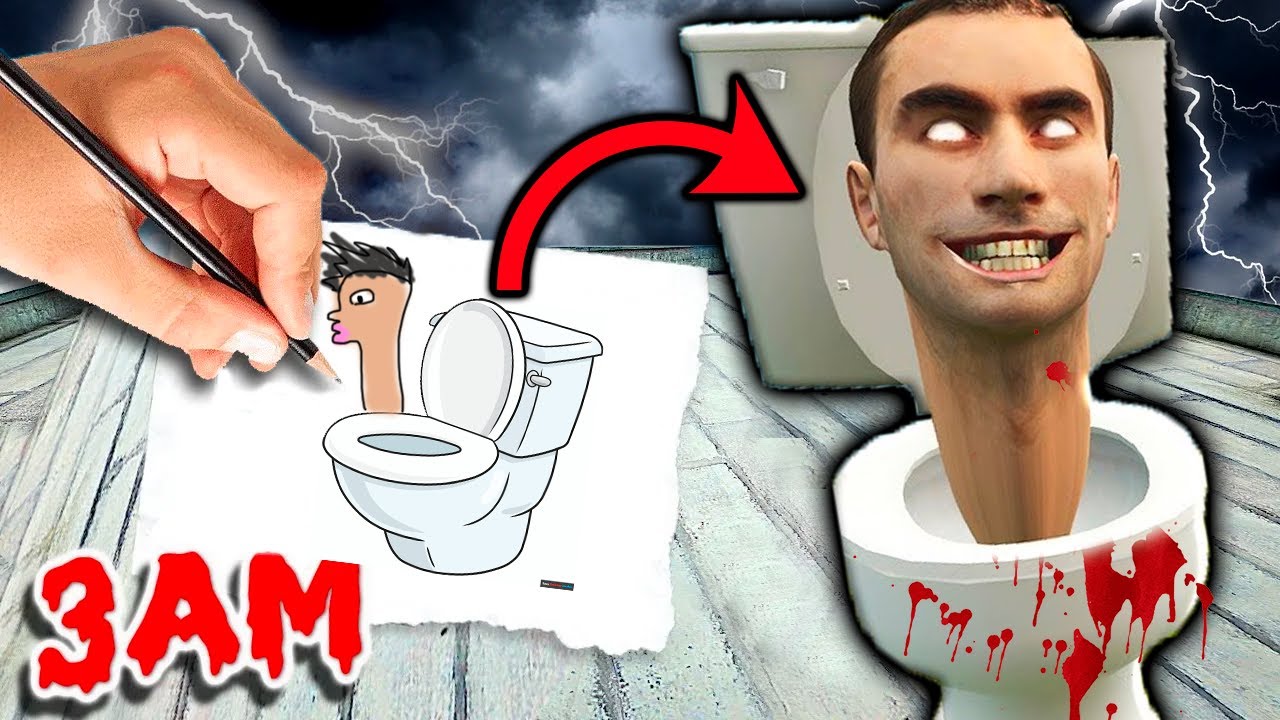 Do NOT DRAW SKIBIDI TOILET AT 3AM...(*HE COMES ALIVE*) - YouTube