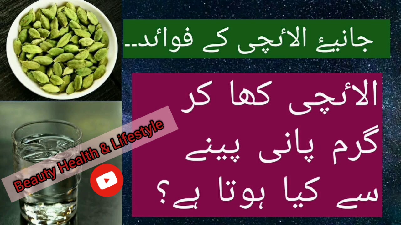 Garm Pani Or Elaichi ke Faedy || Health Benifits Of Cardamon || in Urdu ...