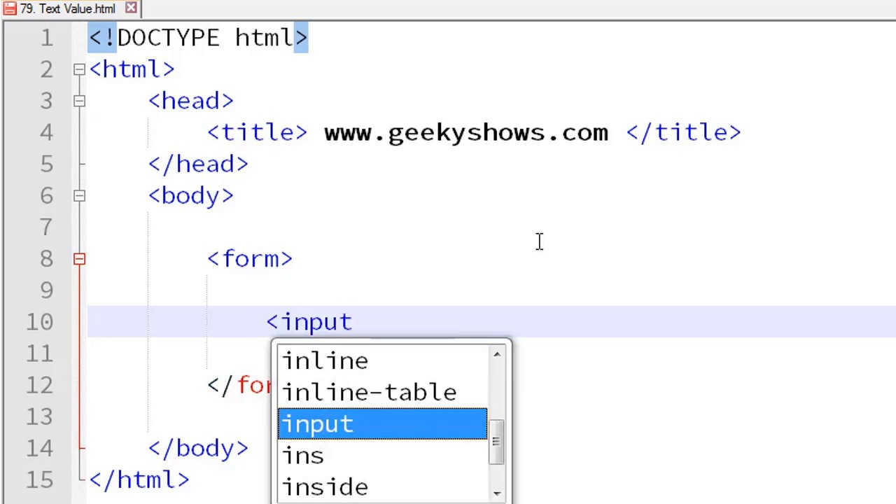 112 Text Field In HTML Hindi YouTube 112-text-field-in-html-hindi-youtube
