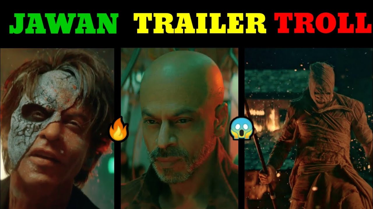 Jawan Trailer Troll | Shah Rukh Khan | Atlee | Anirudh #jawan #srk ...