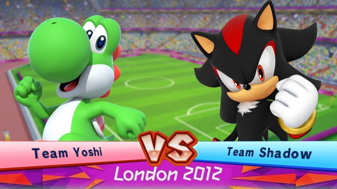 Mario & Sonic at the London 2012 Olympic Games - Team Yoshi Vs. Team ...