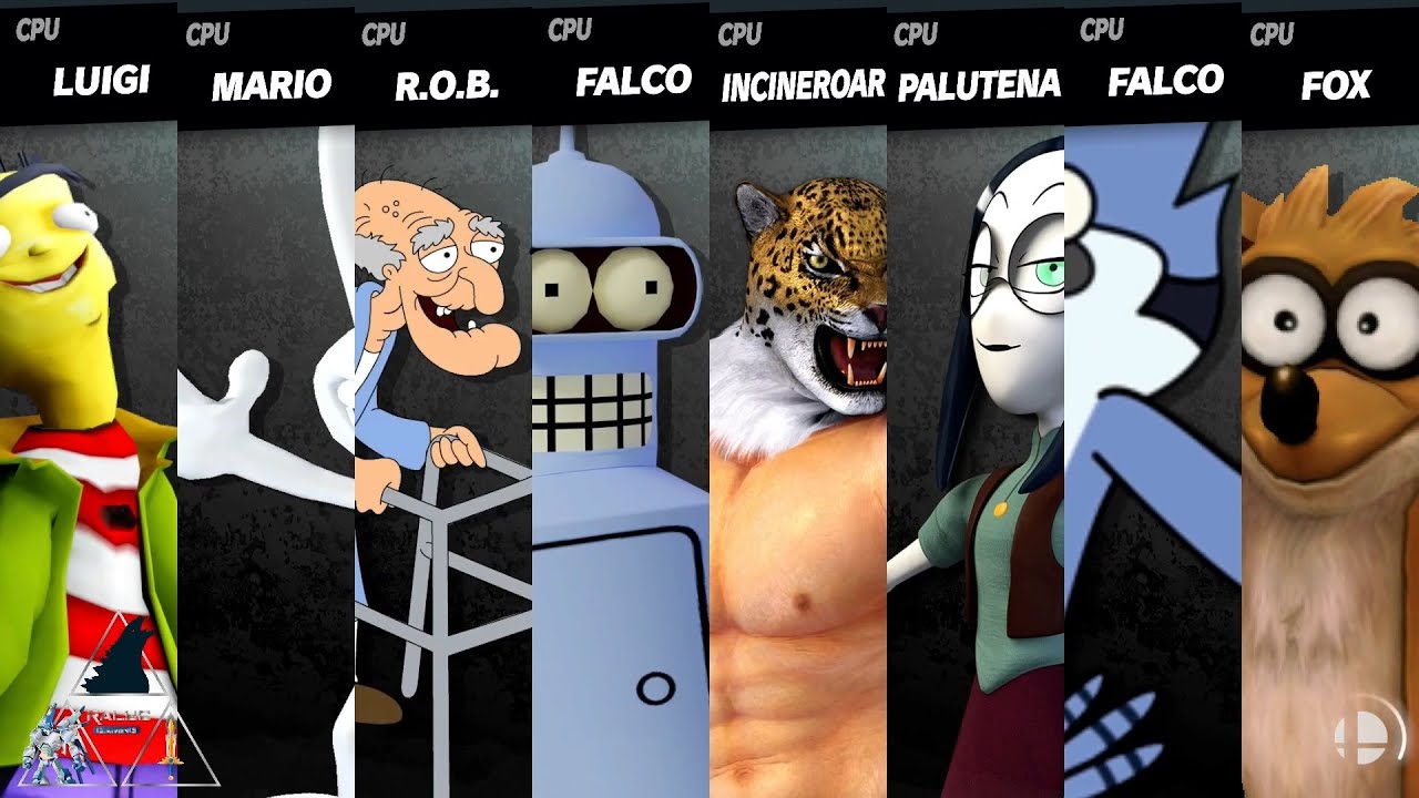 Ed vs Max vs Herbert vs Bender vs King vs Lilith vs Mordecai vs Rigby ...