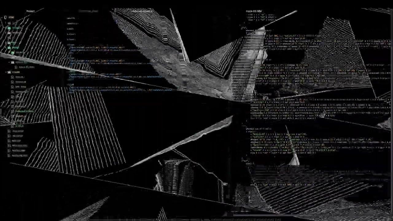 Audio visual coding with tidal cycles and hydra synth - YouTube