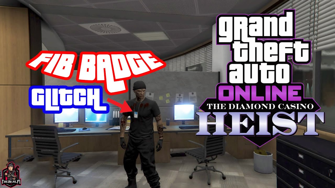 NEW FIB BADGE GLITCH GTA 5 ONLINE 1.50 (How To Wear And Save The FIB ...