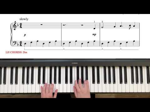 Greensleeves (Trad. English) - Easy Piano Tutorial with Sheet Music