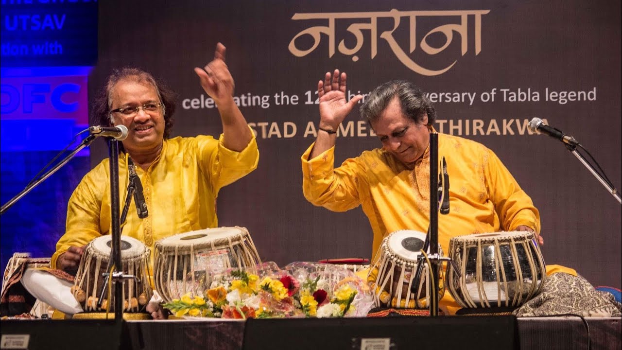 Pandit Swapan Chaudhuri and Pandit Nayan Ghosh Tabla Jugalbandi. - YouTube