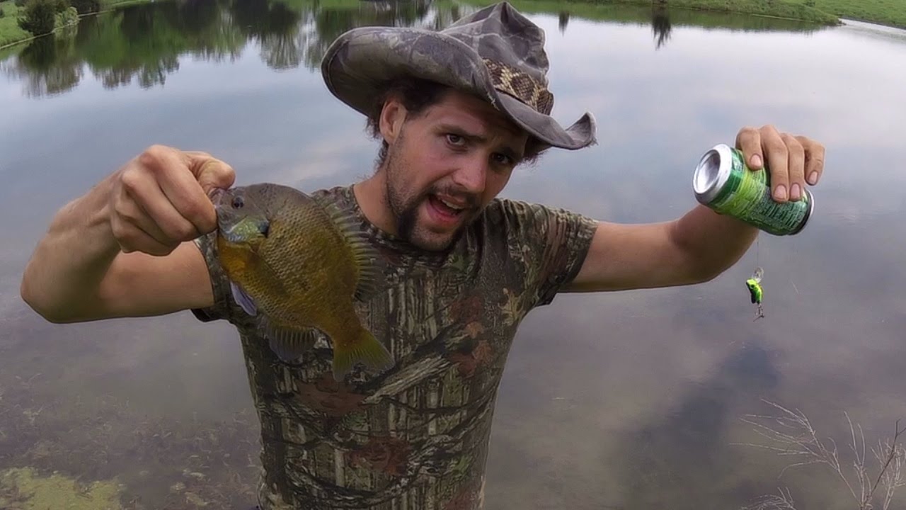 Soda Pop Can Survival Fishing Lure - YouTube