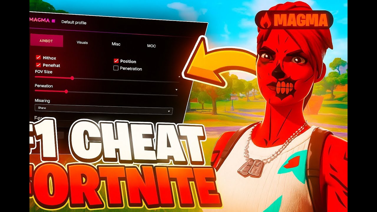 I Cheated With The #1 Fortnite Cheat | Magma Services | discord.gg/magmaservices - YouTube