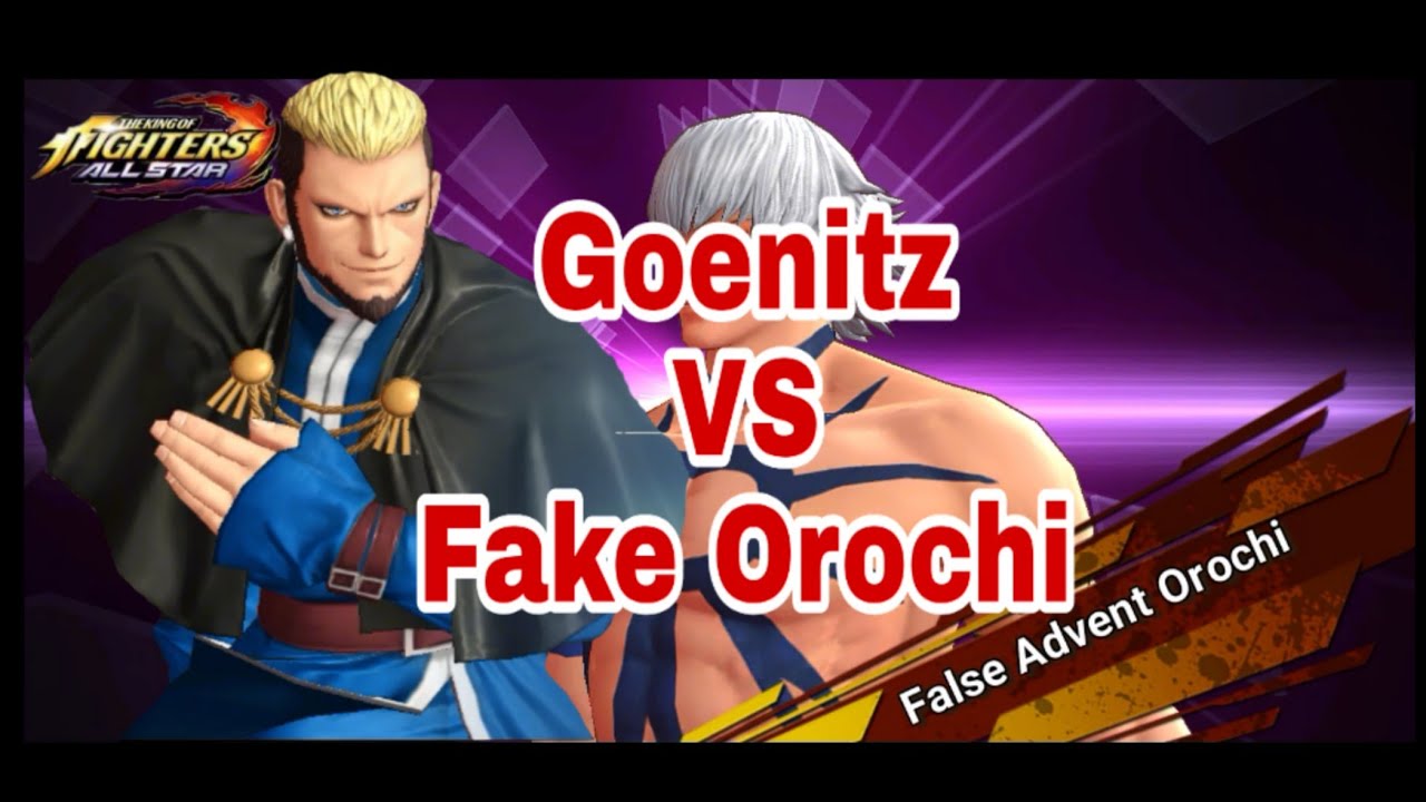 Epic Quest 1 (3-10) Goenitz'96 (solo) VS Fake Orochi - KOF Allstar ...