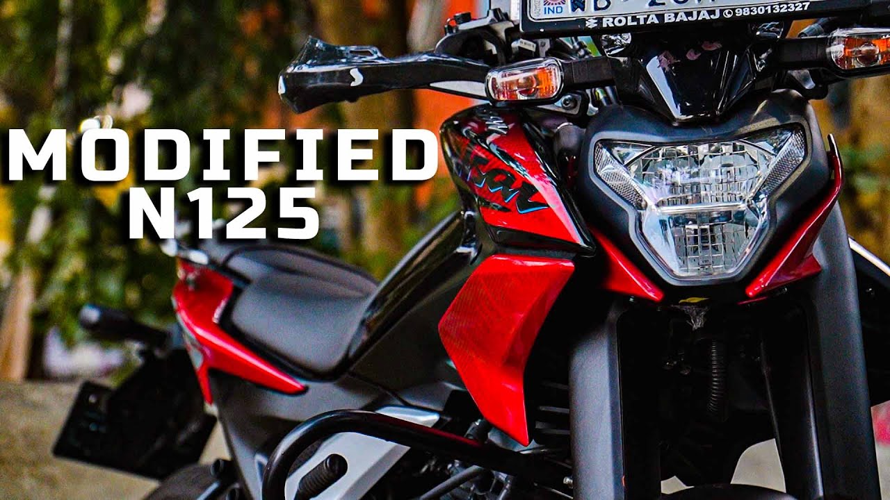 Modified N125 || Custom Modified Bajaj Pulser N125 #n125 #bajaj # ...