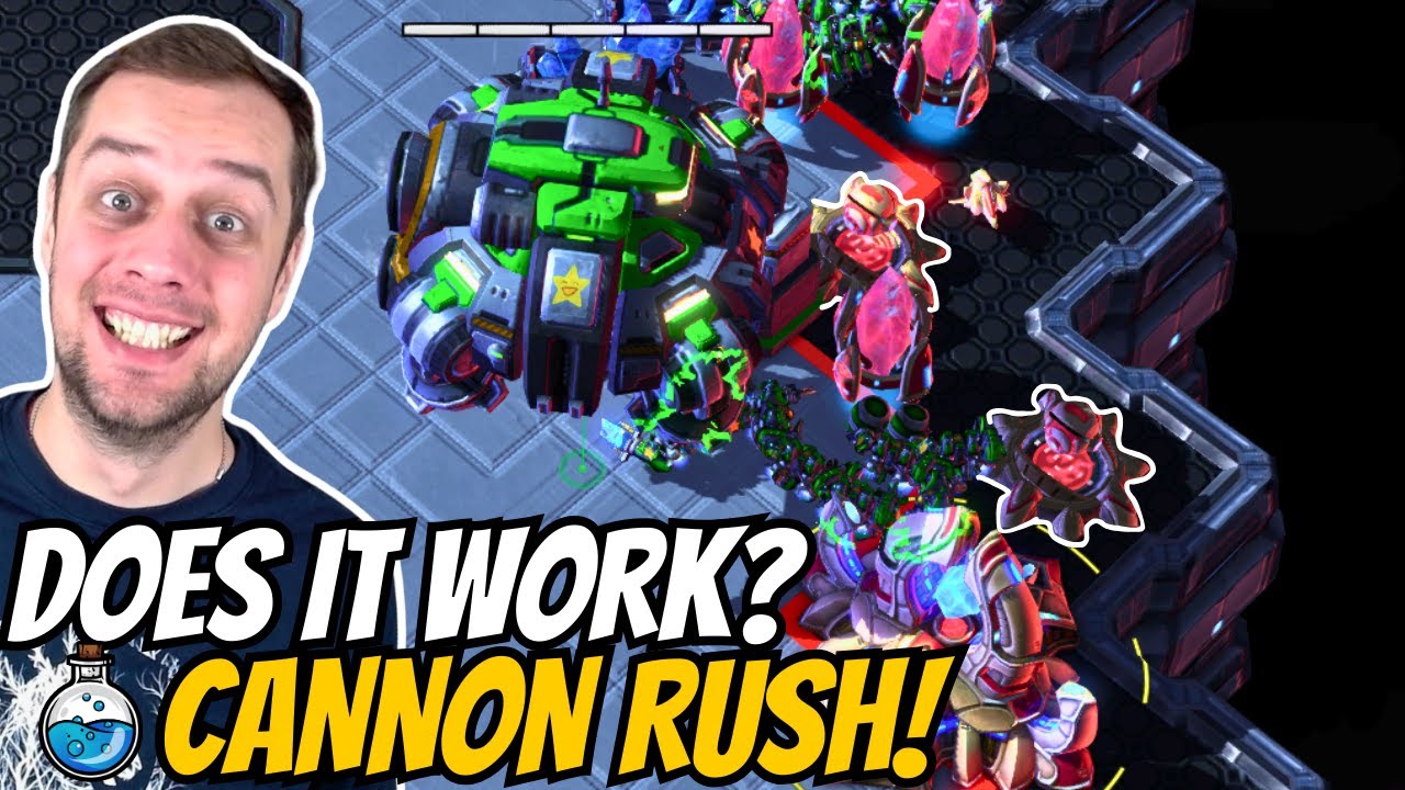 Terrans brilliant idea to defend Cannon Rush?! | Cannon Rush in ...