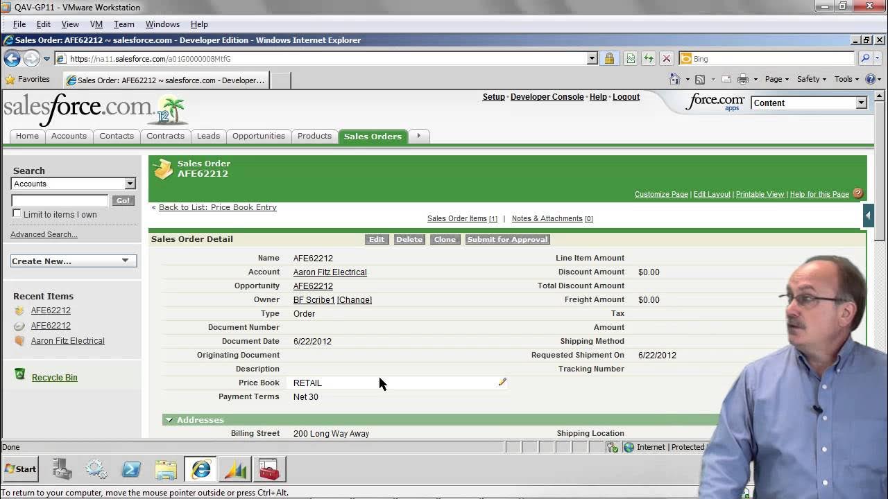 Using Scribe Insight to Integrate Microsoft Dynamics GP and Salesforce.com - YouTube