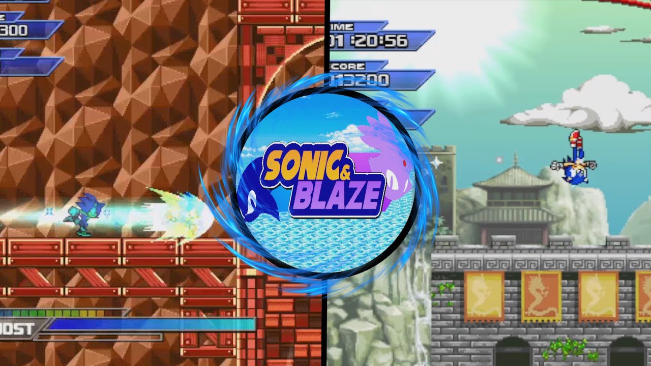 Sonic & Blaze Full Demo Playthrough - YouTube