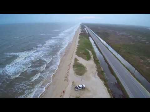High Island Beach Drone Flight 2 of 2 - YouTube