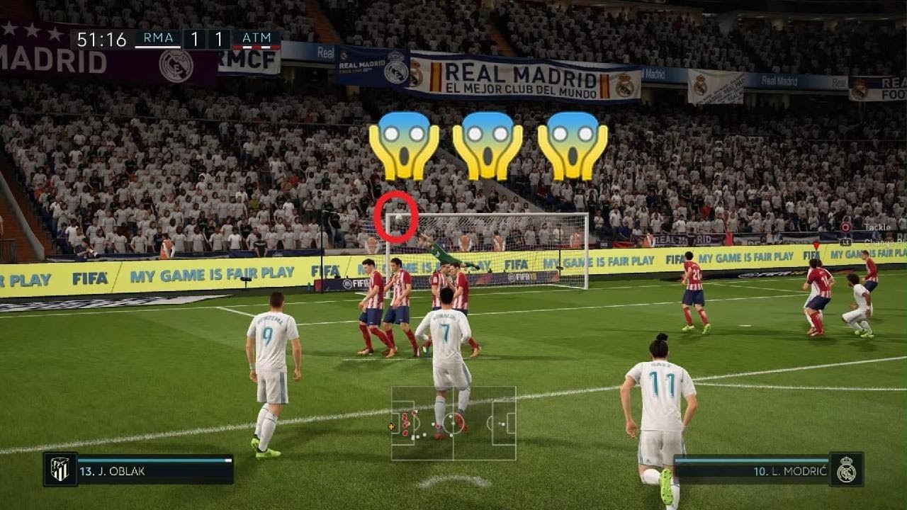 I SCORED THE PERFECT FREEKICK IN FIFA 18 INTRO - YouTube