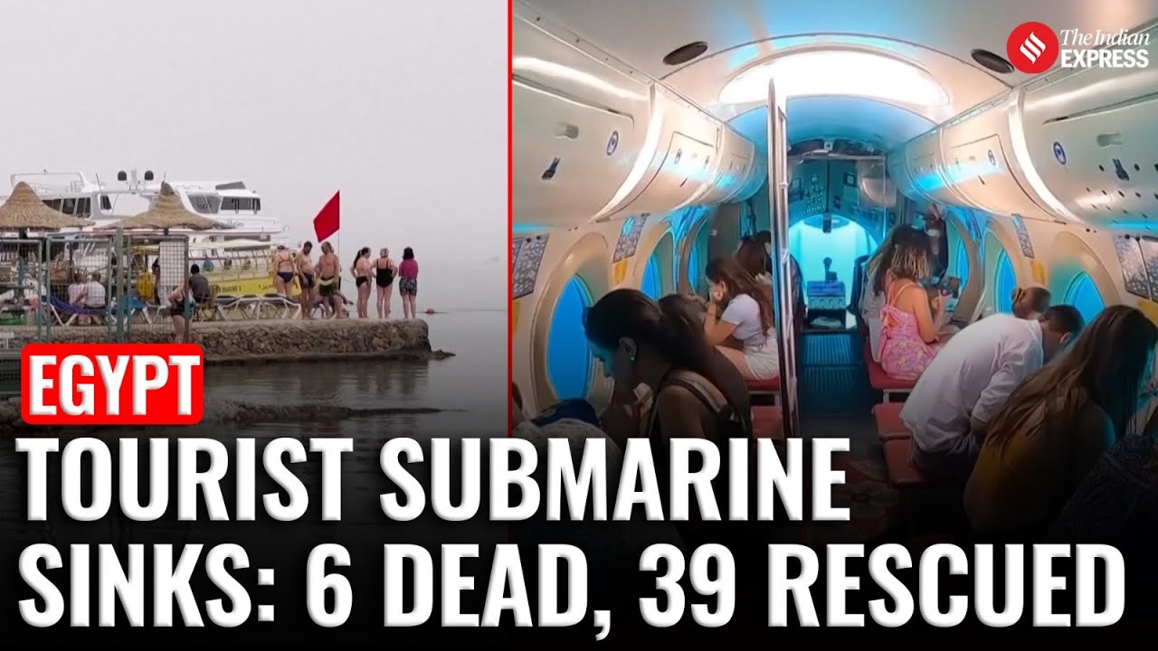 Egypt Submarine Disaster: Six Dead, Dozens Rescued Near Hurghada - YouTube