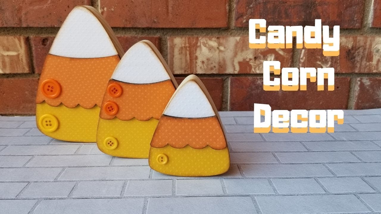 Candy Corn Home Decor. ADORABLE! - YouTube