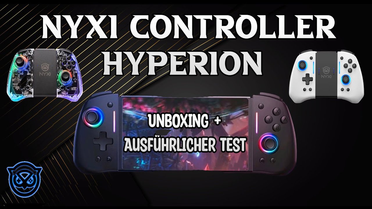 NYXI Hyperion Controller/Joy con | Unboxing / Funktionen ...
