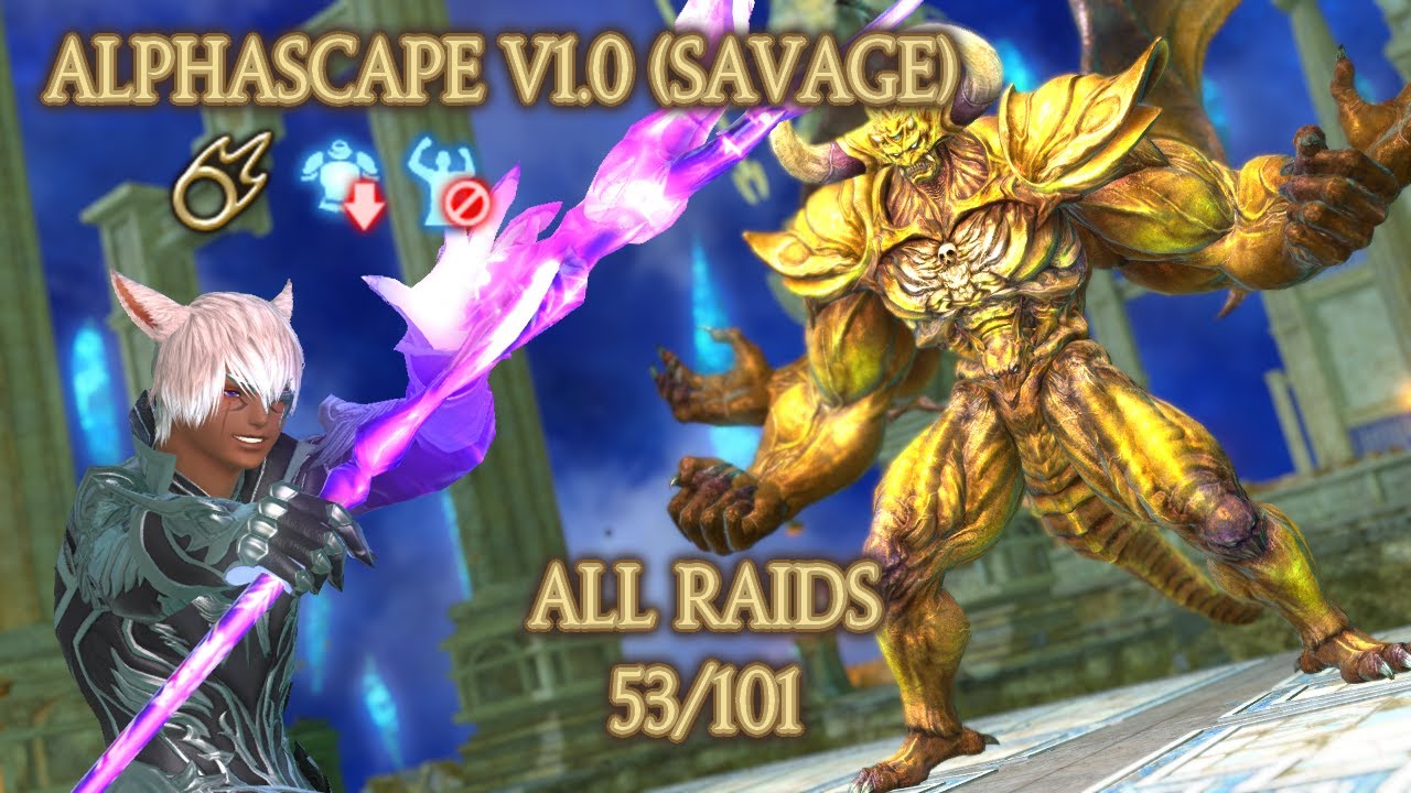 [BLM 7.05] Omega: Alphascape V1.0 (Savage) | O9S - MiNE - YouTube
