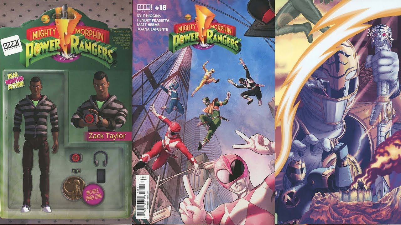 Mighty Morphin Power Rangers BOOM! Studios Comic #18 - YouTube