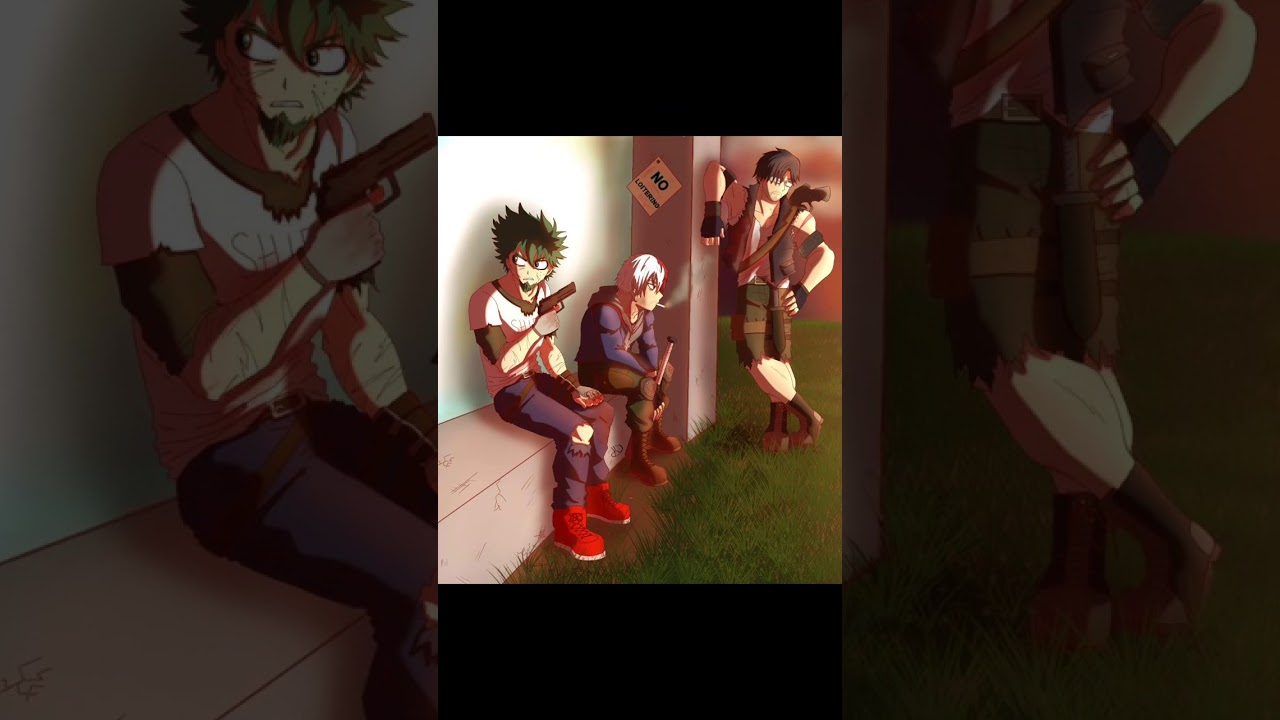 What if deku was in a zombie apocalypse part 1 - YouTube