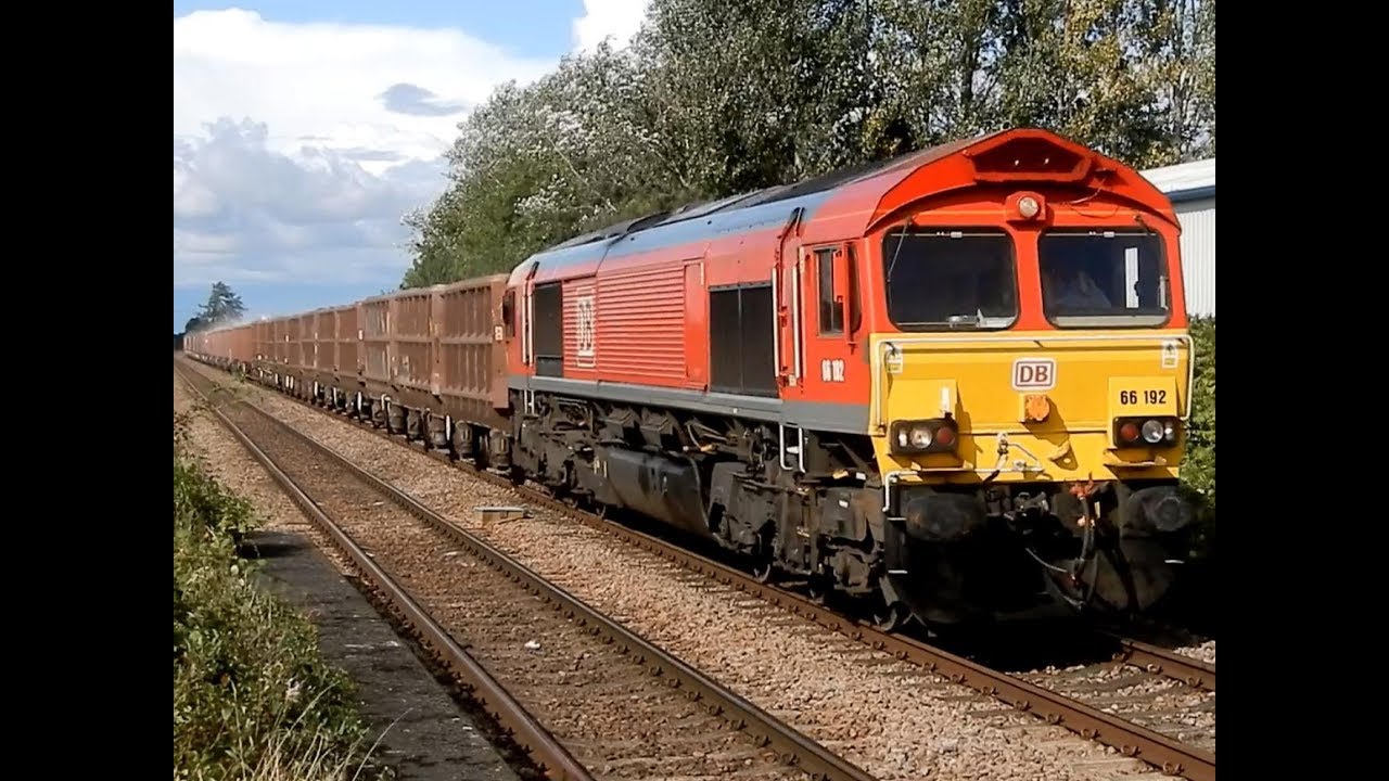 DB 66192 works 6D15 Redcar BSC Ore Terminal to Scunthorpe Trent Sidings ...