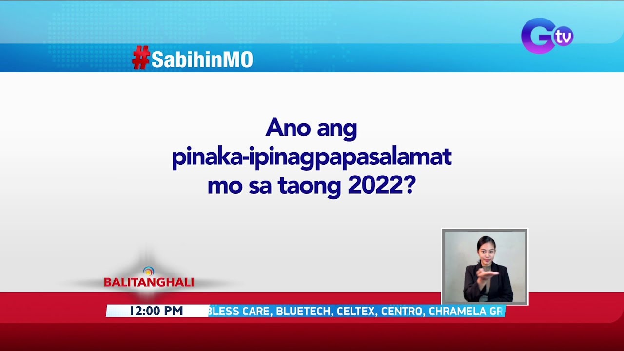 Tanong sa Manonood (December 30, 2022) | BT - YouTube