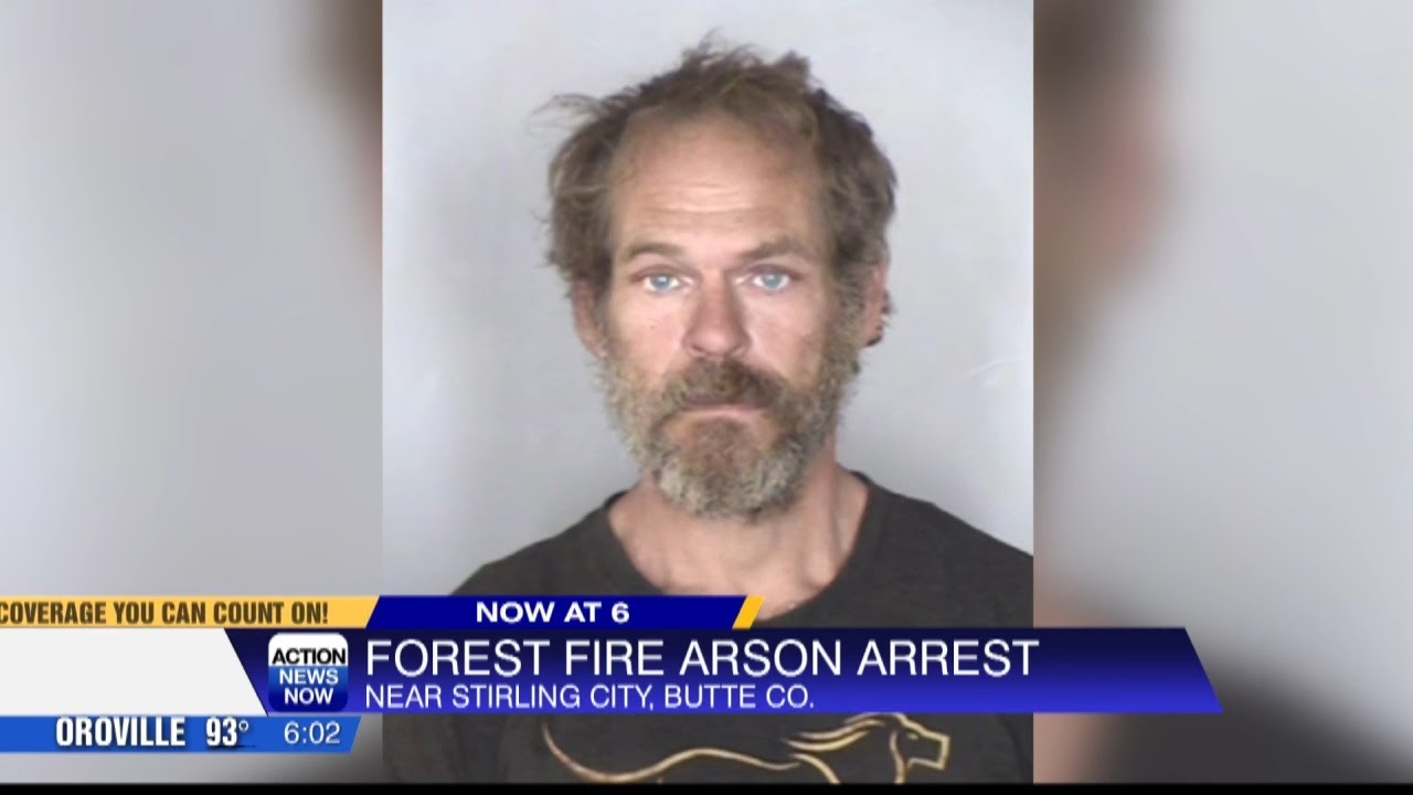 CAL FIRE officials arrest suspected arsonist - YouTube