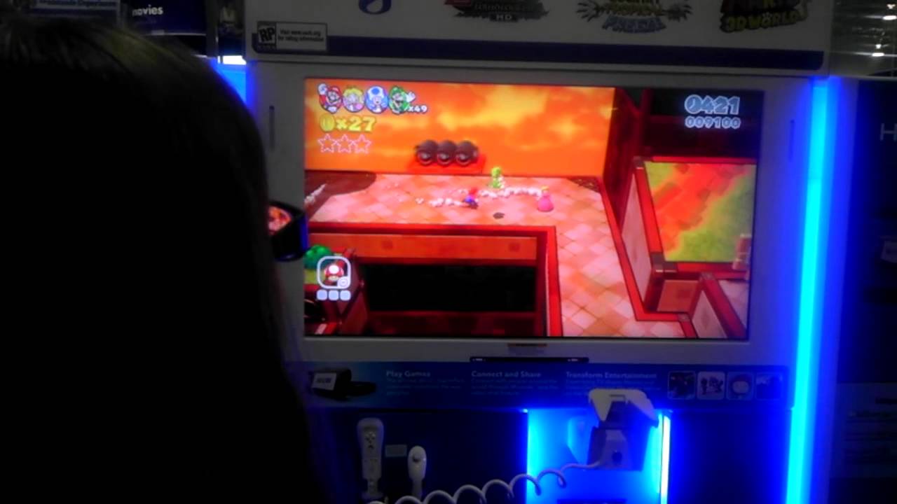 Super Mario 3D World Demo - YouTube