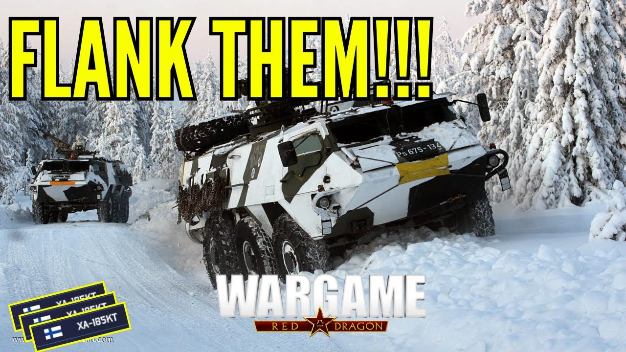 FLANK THEM!!! - 4vs4 - Wargame Red Dragon - YouTube
